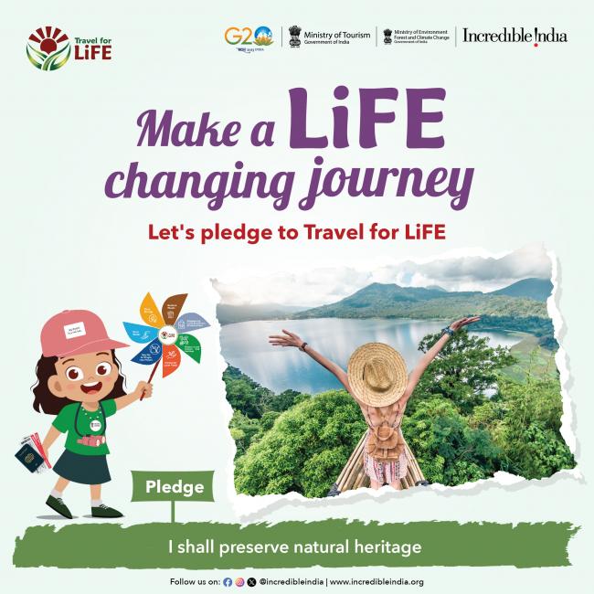 Pledges - Travel for LiFE | Ministry of Tourism | Government of India